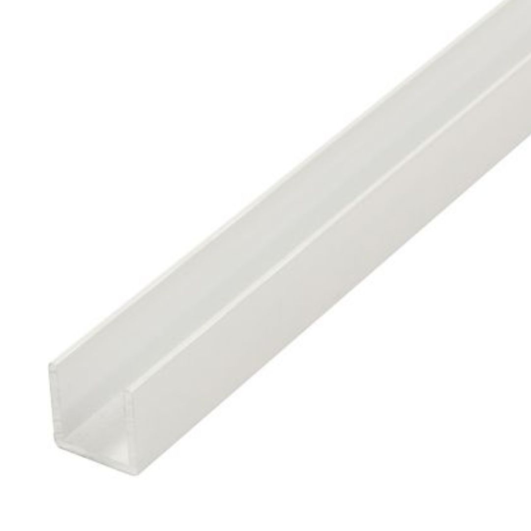 PERFIL U 20X20-2,5M ALUMINIO BRANCO AMIG - Grilo Lda